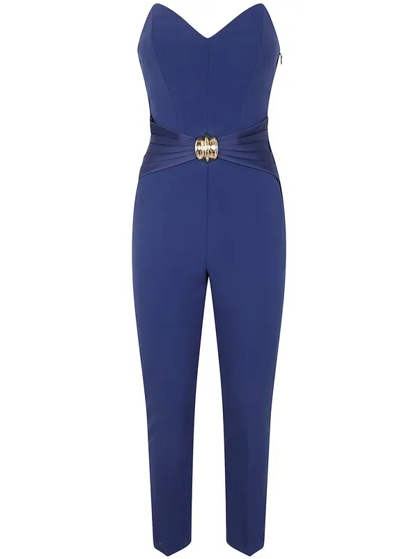 Elisabetta Franchi Classic Overall - Blue