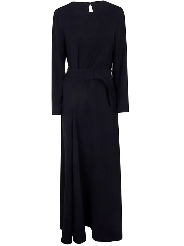 P.a.r.o.s.h Cady Long Dress - Black