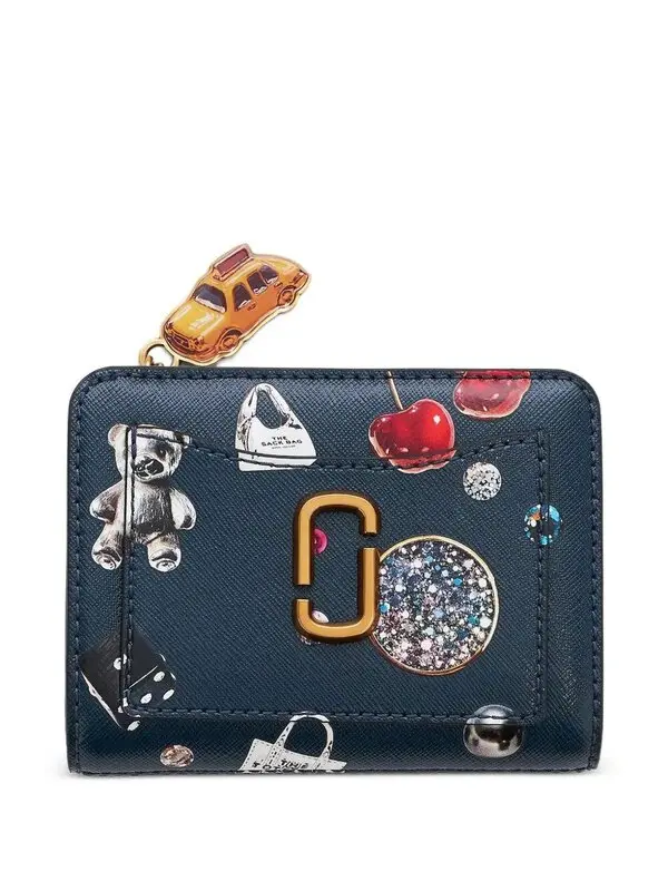 Marc Jacobs The Mini Compact Wallet" Leather Wallet