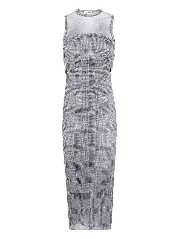JEAN PAUL GAULTIER Mesh Printed Dress