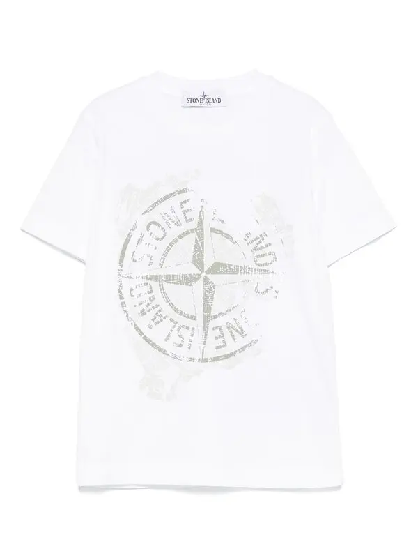 Stone Island Logo T-shirt - White