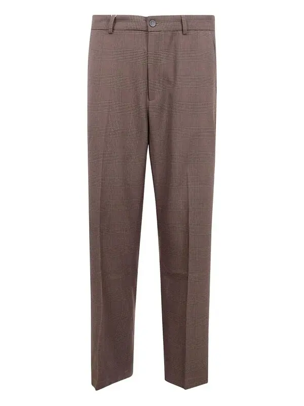 LES DEUX Randall Houndstooth Suit Pants