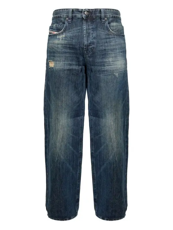 DIESEL® 2001 D-macro Wide-leg Jeans - Gray