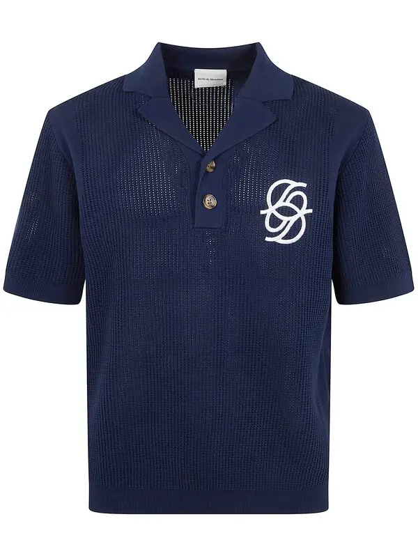 Drole De Monsieur Maille Monogramme" Polo Shirt