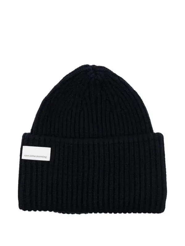 NINE:INTHE:MORNING Umi" Beanie - Blue