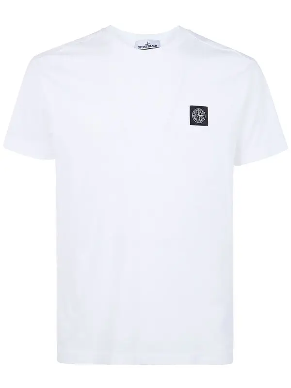 Stone Island Short Sleeves T-shirt - White