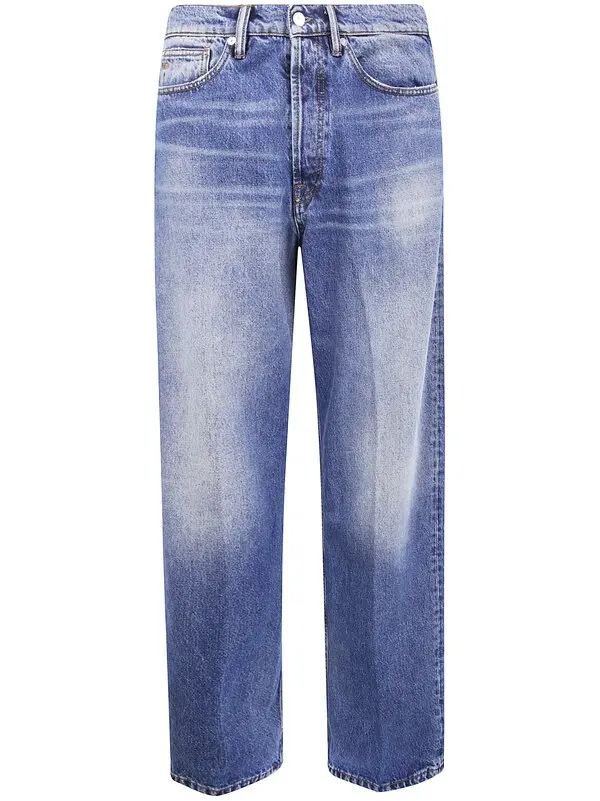 NINE:INTHE:MORNING Icaro Carrot Fit Jeans - Blue