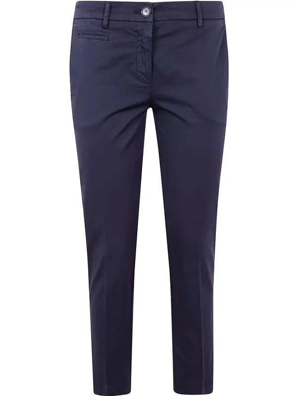 TWINSET Regular Trousers - Blue