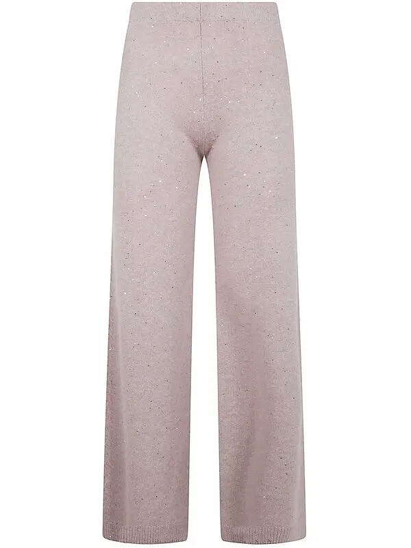 D.exterior Cashmere Crystal Trousers - Brown