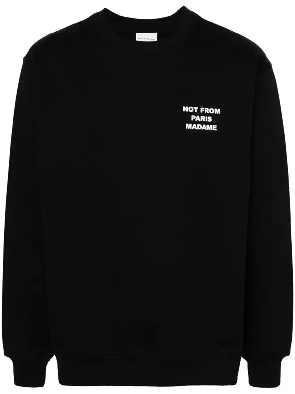 Drole De Monsieur Slogan Sweatshirt