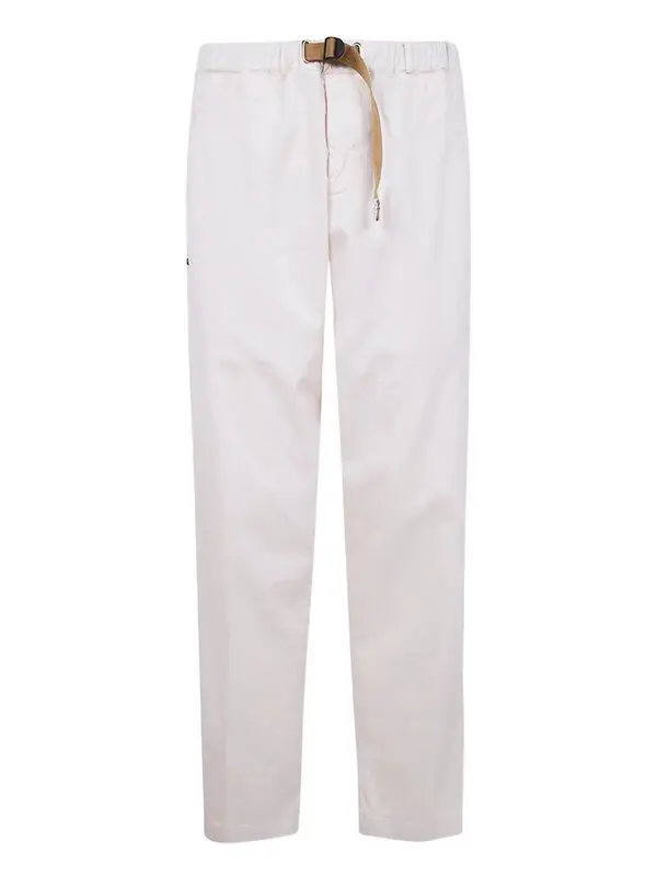 WHITE SAND Classic Trousers - White