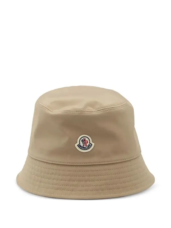 Moncler Bucket Hat - Beige