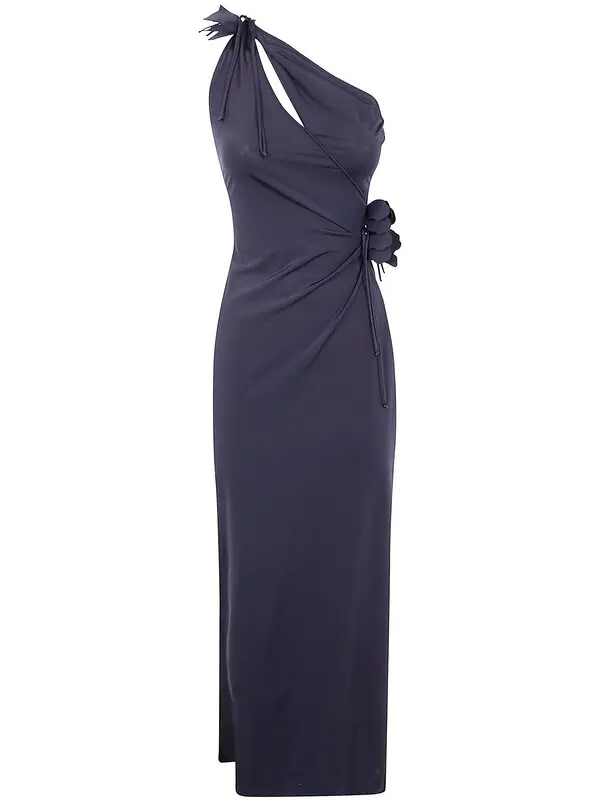 Coperni Asymmetric Flower Gown