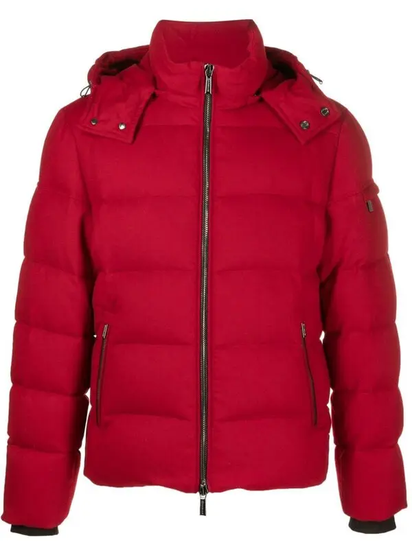 MOORER Brett Sh Padded Jacket - Red