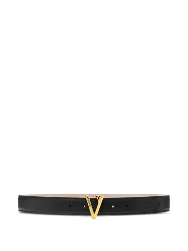 Versace Belt H.30 Calf Leather - Black