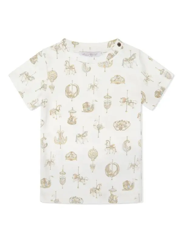 ATELIER CHOUX Printed T-shirt