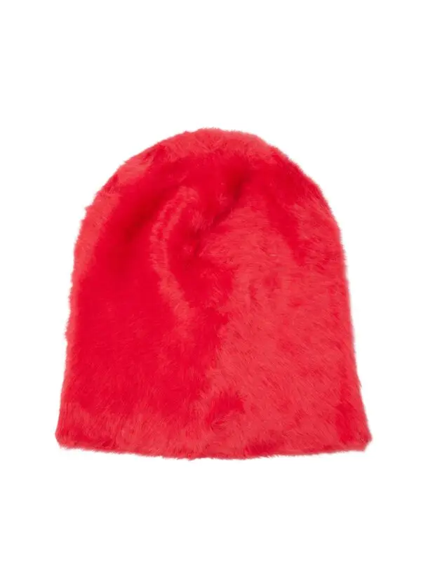 ABOUT Angora Beanie - Red