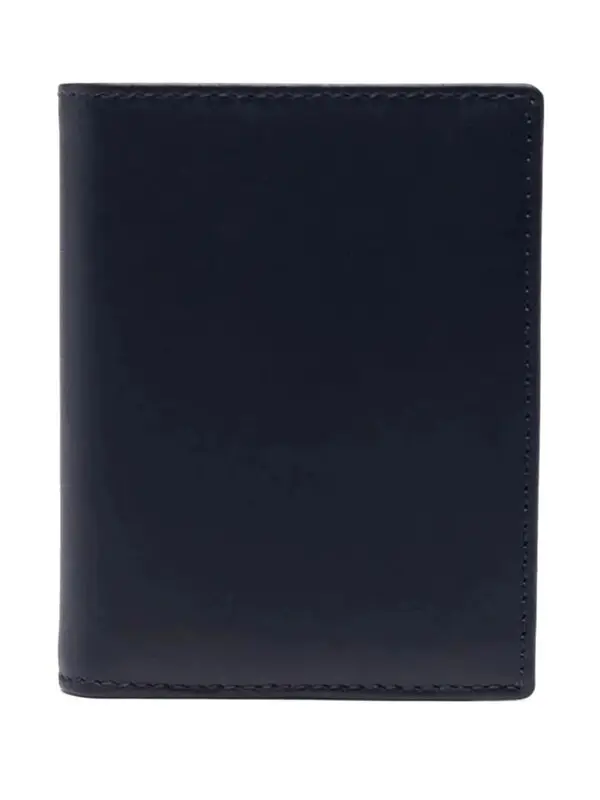 Comme Des Garçons Classic Leather Line A 70x105 Mm" Wallet - Blue