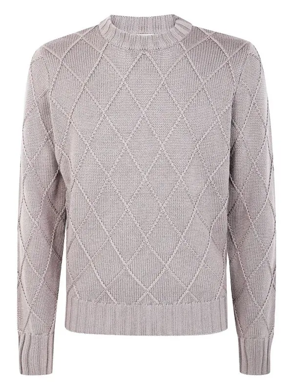 FILIPPO DE LAURENTIIS Crew Neck Sweater - Green