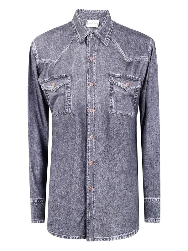 PIERRE-LOUIS MASCIA Aloe" Long Sleeve Shirt