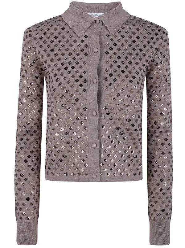 Max Mara Mxmragno Sequins Cardigan