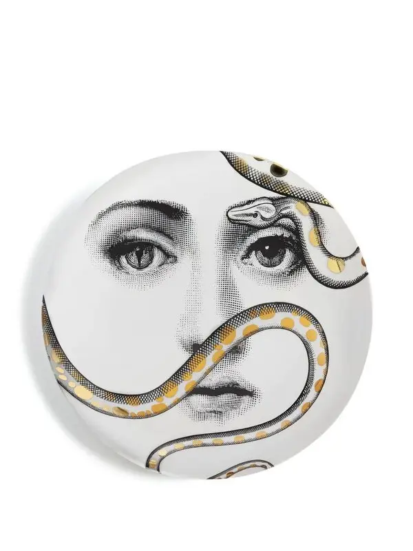 FORNASETTI Theme And Variations N.409" Plate - Multi