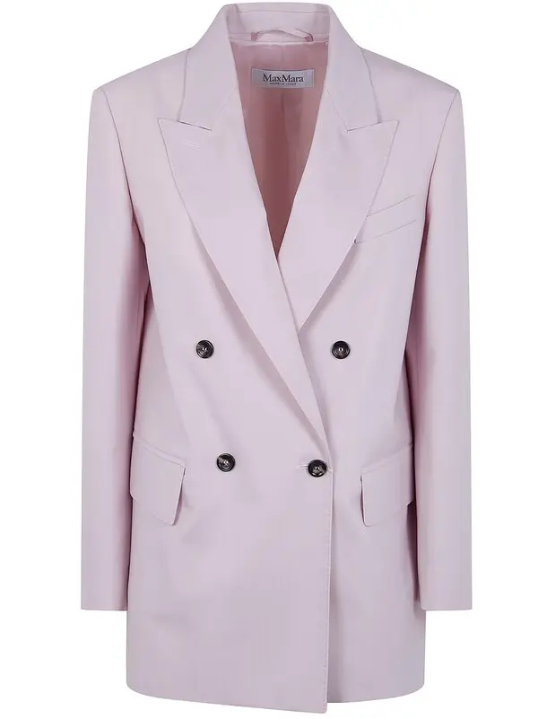 Max Mara Mxmobrosa Double-breasted Wool Jacket