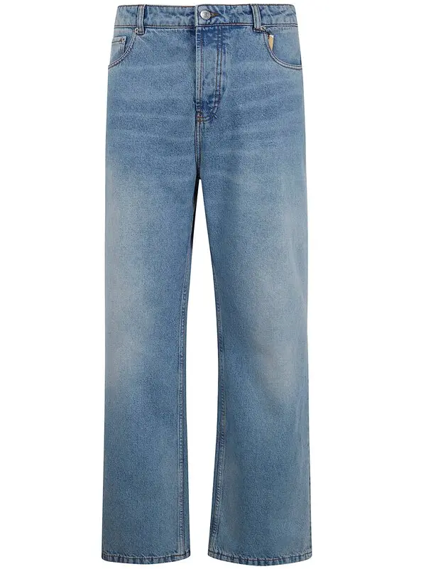 Ami Large Fit Jeans - Blue