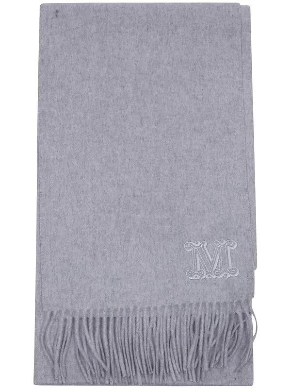 Max Mara Wadalia" Classic Scarf - Gray