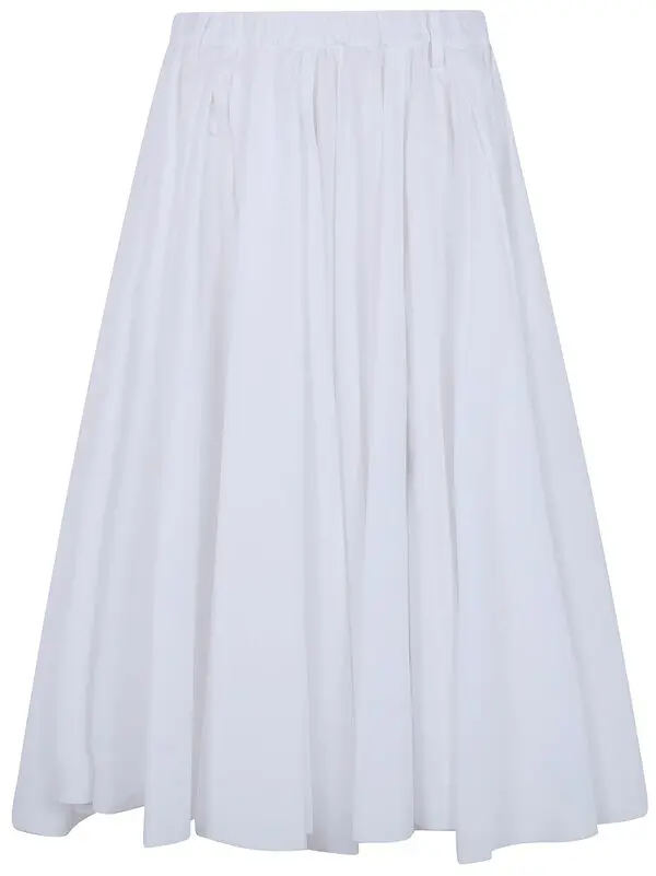 N.21 Canvas Midi Skirt