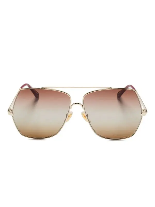 CHLOE SUNGLASSES Sunglasses - Brown