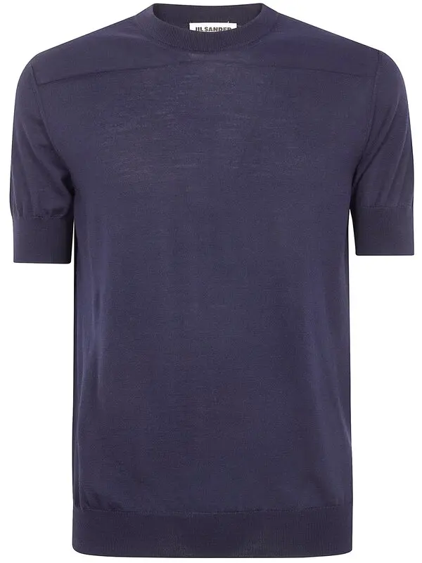 JIL SANDER Crewneck Short Sleeves Classic T-shirt