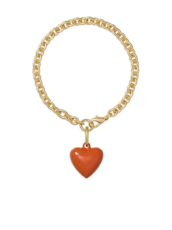 ROXANNE ASSOULIN Mini Puffy Heart Bracelet - Red