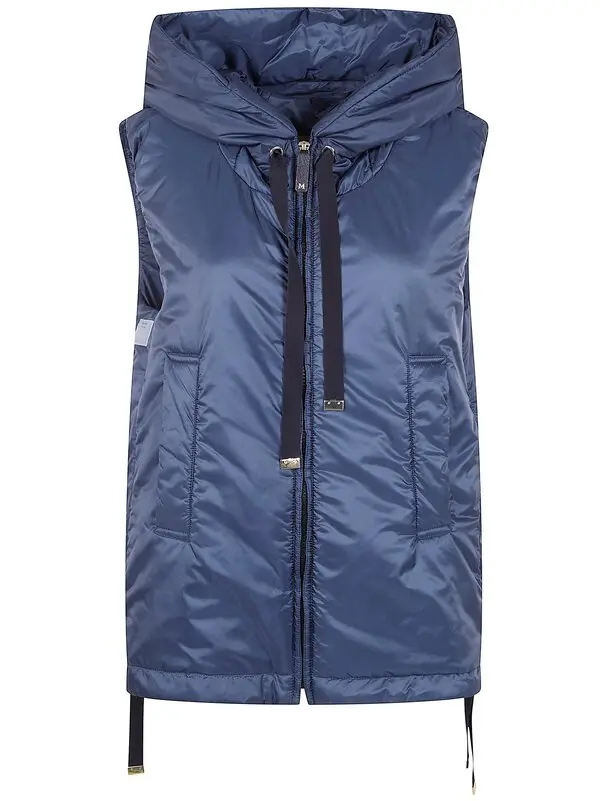 Max Mara Greengo Sleeveless Gilet - Blue