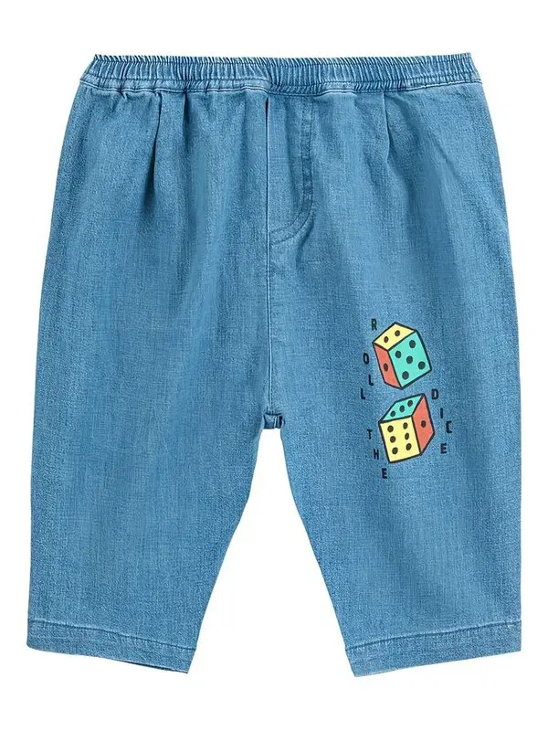 BOBO CHOSES Roll The Dice" Denim Pants