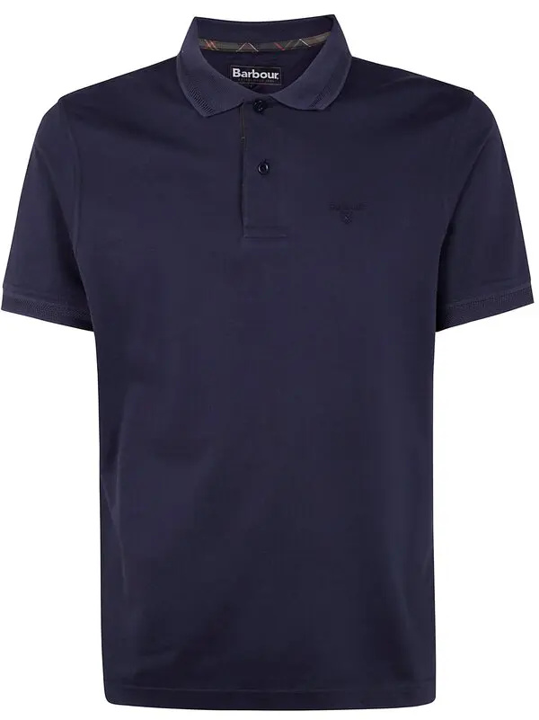 Barbour Premium Tartan Pique Polo Midlayers - Blue