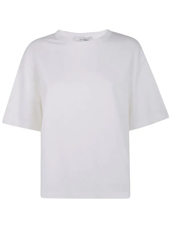 Studio Nicholson Jersey Short Sleeve T-shirt - White