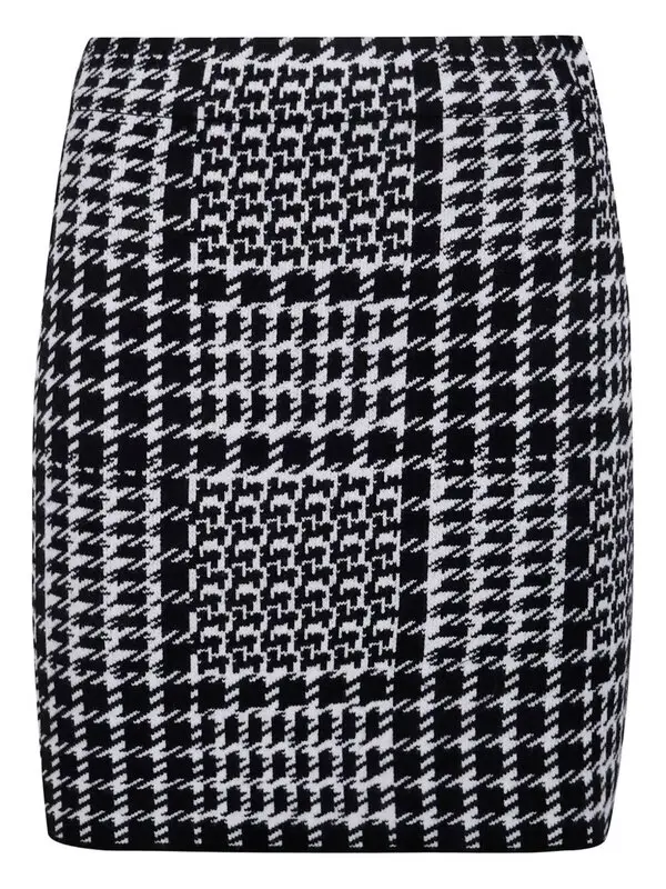 TWINSET Checked Mini Skirt