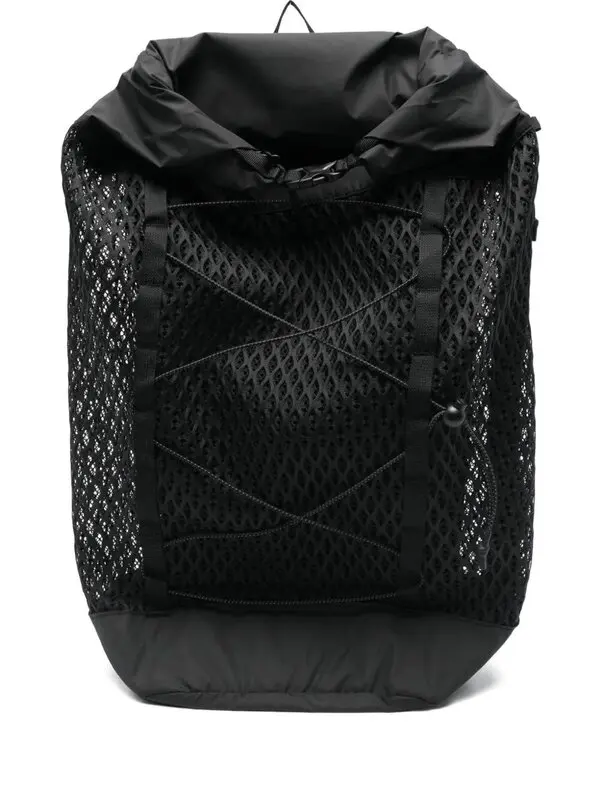 SNOW PEAK Double Face Mesh Backpack - Black