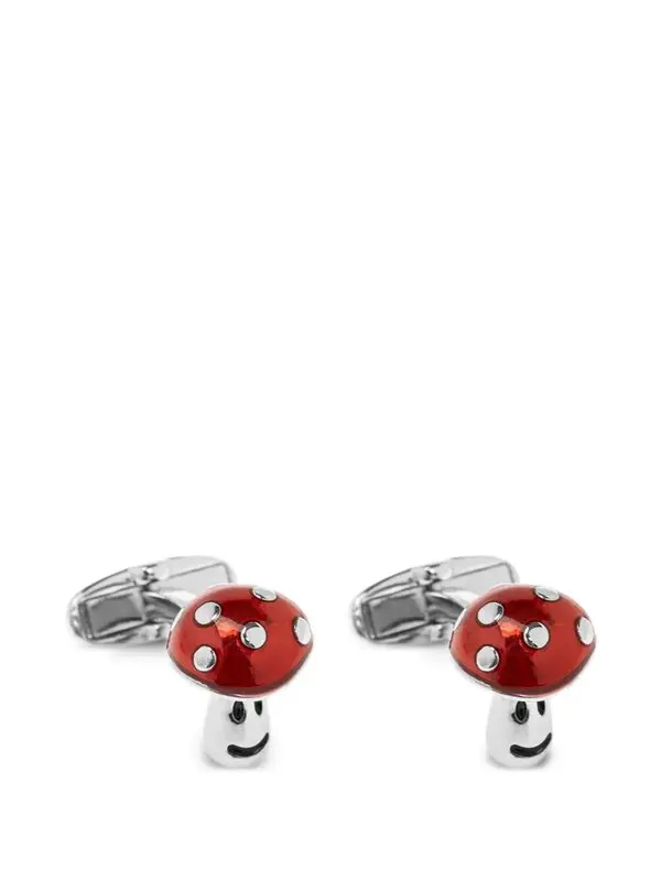 Paul Smith Cufflink Toadstl - Red
