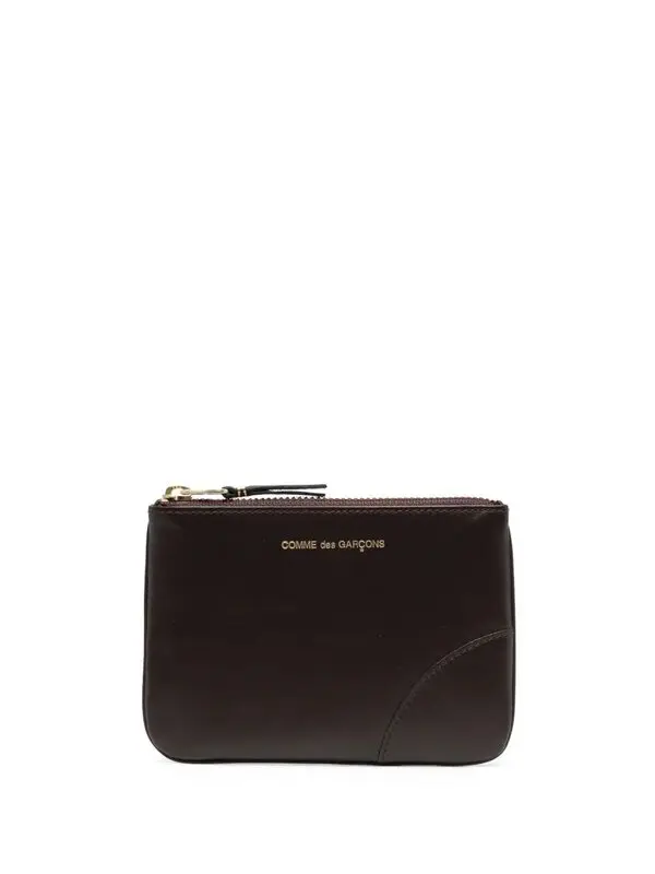 Comme Des Garçons Classic Leather Line Pouch - Brown