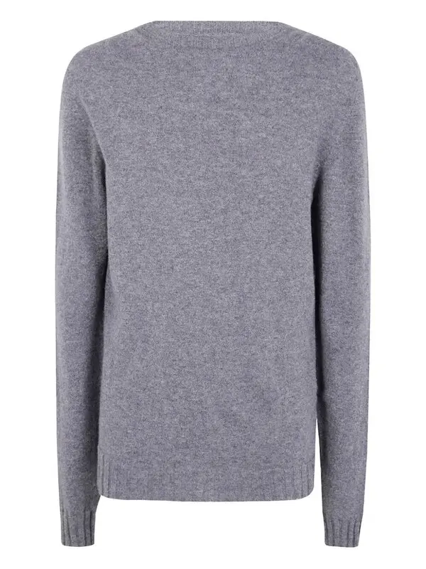 MD75 Cashmere Crew Neck Sweater - Gray