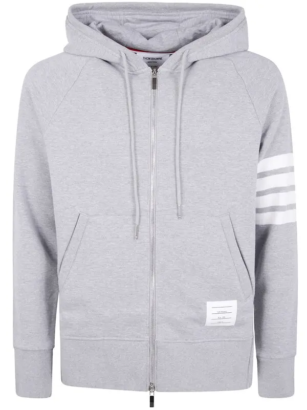 Thom Browne Classic Full Zip Hoodie