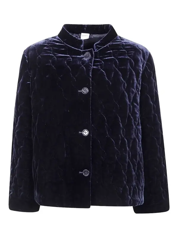 Aspesi Mod.0960" Velvet Jacket - Blue