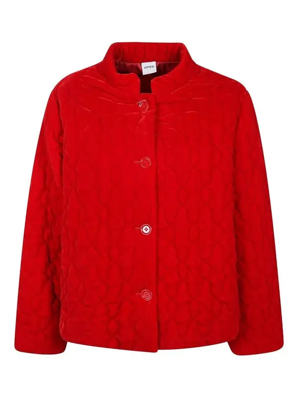 Aspesi Velvet Jacket - Red