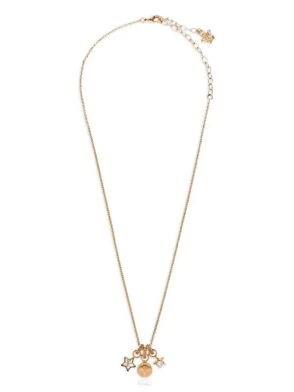 Versace Necklace Metal Strass - Metallic
