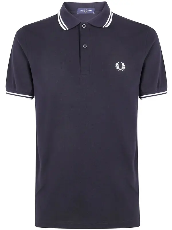 Fred Perry Twin Tipped Shirt - Black
