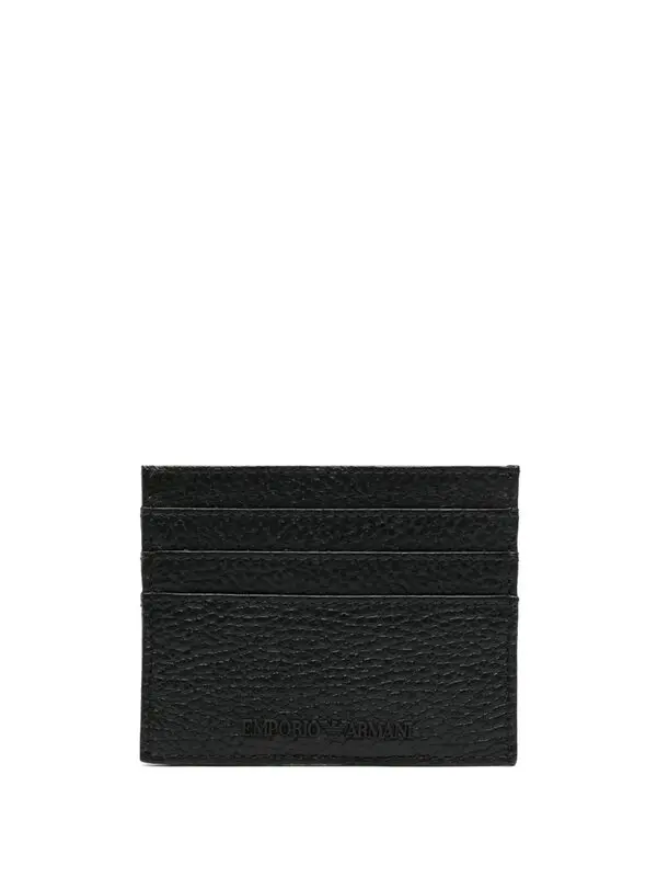 Emporio Armani Credit Card Holder - Black