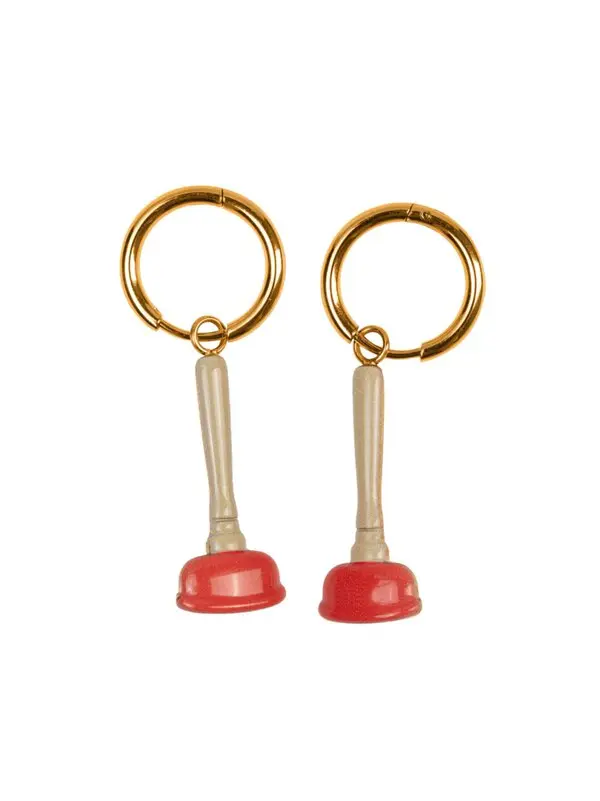 SELETTI Toiletpaper Sturalavandino Pendant Earrings - Multi