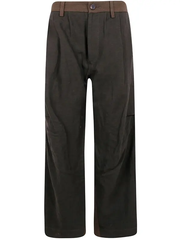 ZIGGY CHEN Patchwork Trousers